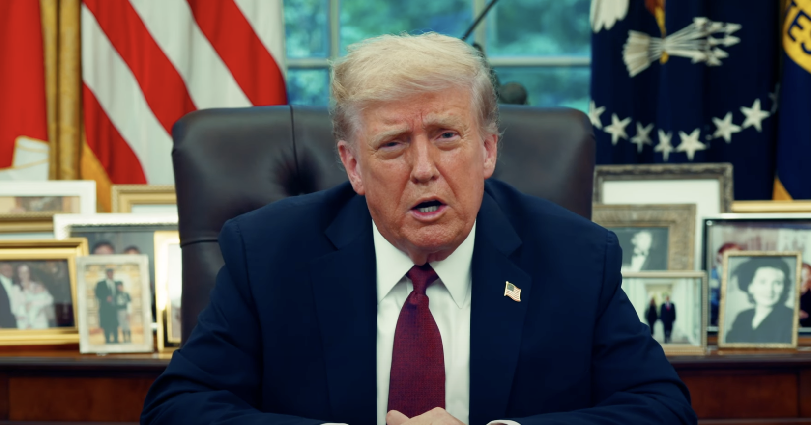 Donald Trump Poses With ‘Trump 2028’ Hat And It Has Everyone Asking ...